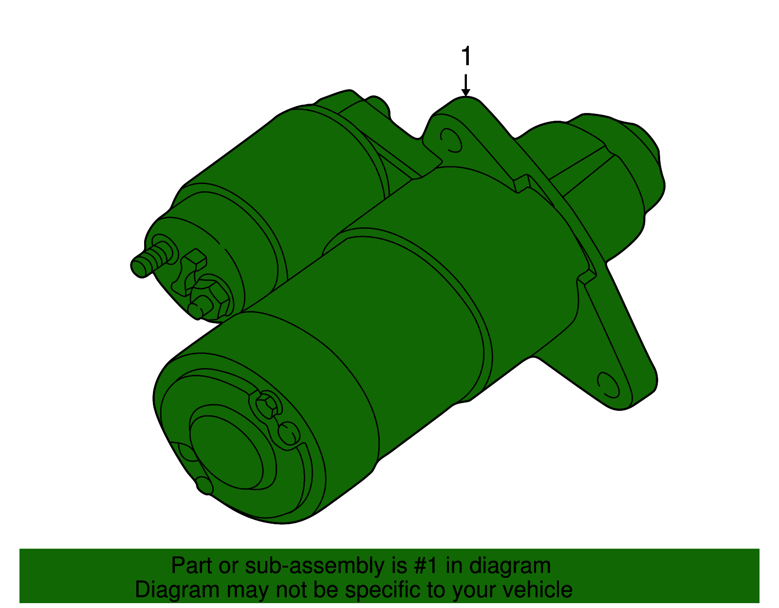 1992-2001 Ford Motorcraft™ Starter Motor SA-817-RM | OEM Parts Online