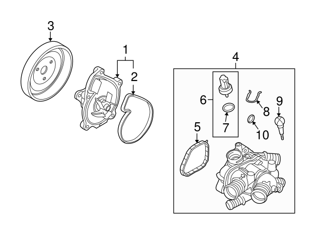 13-62-1-486-698 - Engine Coolant Temperature Sensor 2002-2008 Mini ...