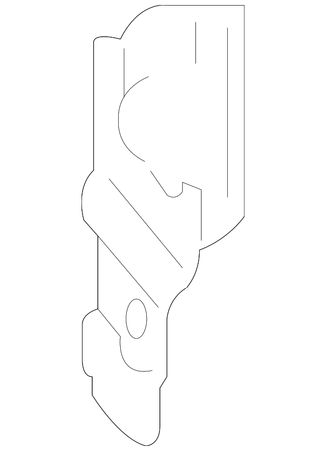 2013-2017 Lexus Side Bracket 53838-50030 | OEM Parts Online