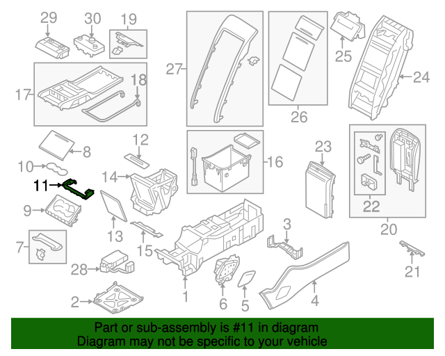 4H4-862-547 - Cover 2011-2018 Audi | Audi OEM Parts