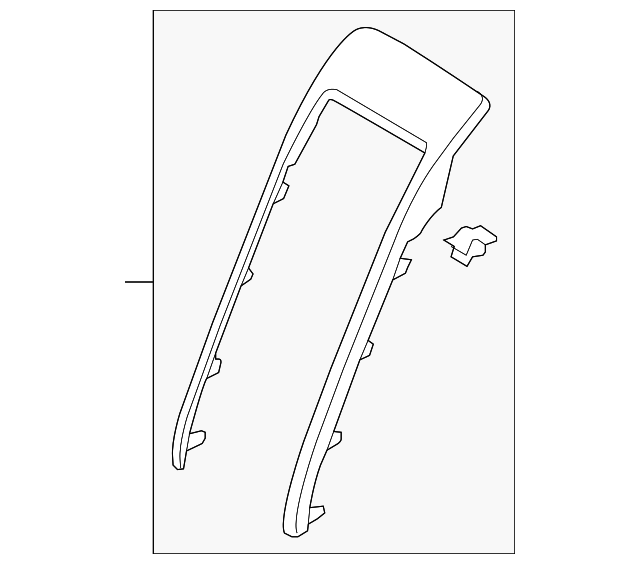 4H4-863-492-B-BK4 - Lining 2011-2018 Audi | Audi OEM Parts