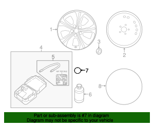 40342-6TA1A - Wheel Cap 2022-2024 Nissan | AutoNationParts.com