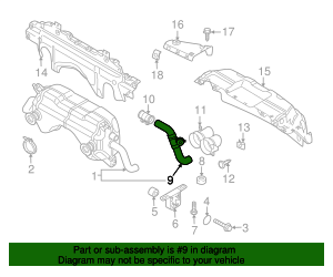 420-251-187-A - Tailpipe 2010-2012 Audi R8 | AutoNationParts.com