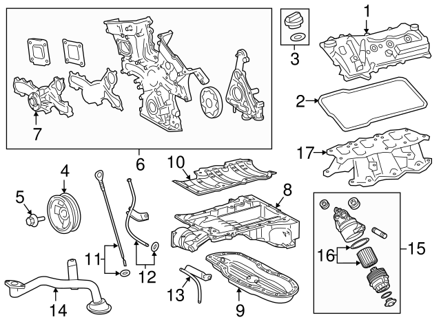 11159-0P010 - Engine Valve Cover Gasket 2006-2024 Lexus | Longo Lexus Parts