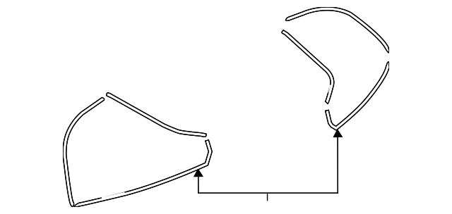2012-2015 Mazda 5 Rear Spoiler Gasket C514-51-979B | TascaParts.com