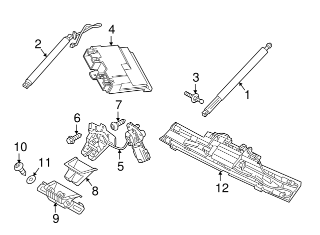 32149889 - Liftgate Latch 2016-2024 Volvo | AutoNationParts.com
