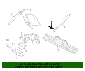 2016-2020 Volvo Drive Unit Ball Stud 30640955 | TascaParts.com