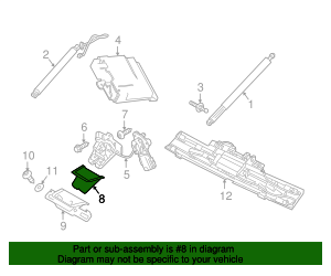 2016-2024 Volvo Lock Cover 31349975 | TascaParts.com