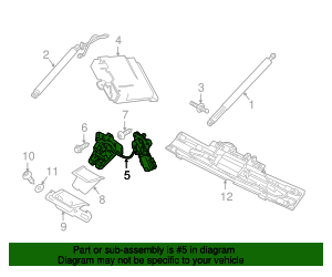 32149889 - Liftgate Latch 2016-2024 Volvo | AutoNationParts.com