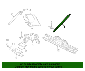 31420626 - Strut Cylinder - 2016-2020 Volvo XC90 | Volvo OEM Parts Direct