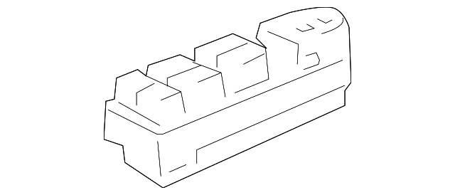 15906883 - Door and Side Window Switch with Mirror Switch 2007-2008 GM ...