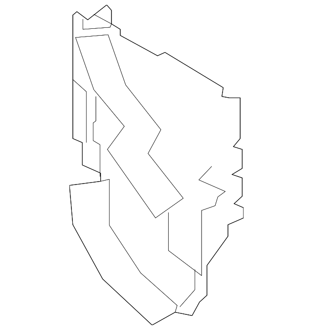 LR044392 - Front Deflector 2014-2017 Land Rover Range Rover Sport ...