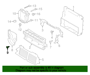 Genuine OEM Front Deflector Retainer Part# RZM500080 Fits 2008-2023 ...