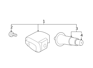 2018-2021 Subaru Valve TPMS Assembly 28103FL010 | TascaParts.com