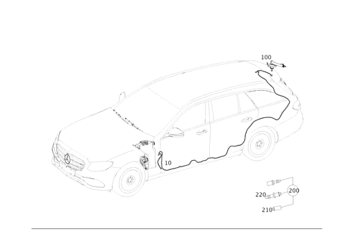 Rear-End Door Windshield Washer System for 2026 Mercedes-Benz E53 AMG ...