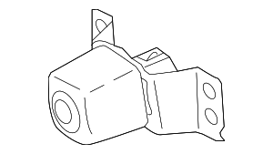 2023-2024 Toyota Highlander Front Camera 86790-0E560 | American Toyota ...