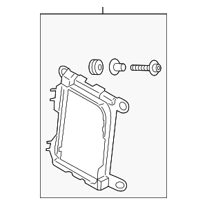 17118620733 - 2012-2021 BMW Radiator Bracket Lower Bracket (17-11-8-620 ...
