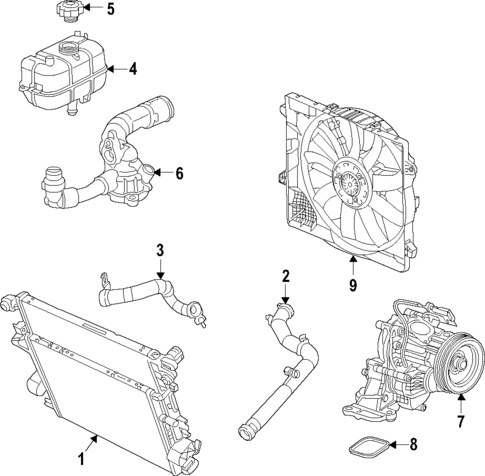 Radiator & Components for 2019 Jeep Wrangler | Mopar Parts Canada
