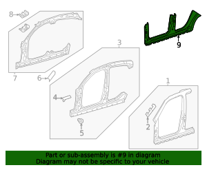 253-637-21-01 - Outer Rocker Panel 2016-2022 Mercedes-Benz | Mercedes ...