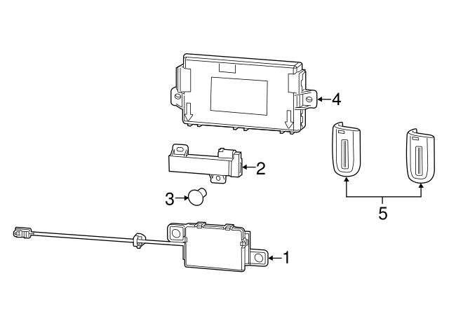 2011-2019 Mopar Antenna 68071978AA | TascaParts.com