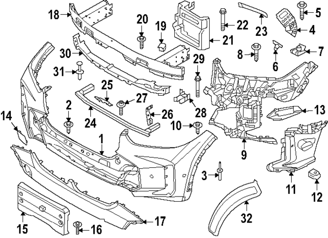 Genuine BMW 51-11-5-A7E-6E9 | Lower Cover | FREE Shipping on Most Orders $499+ OEMG! | getBMWparts