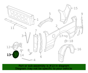 2019-2023 Ram Seal 68158887AH | TascaParts.com