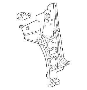 23299066 GM Passenger Side Body Hinge Pillar Inner Panel | GM Parts Store