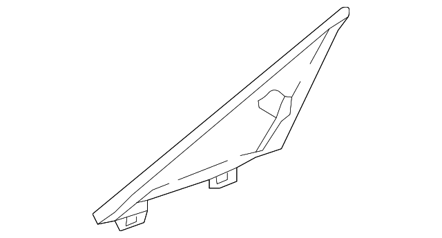 257-727-16-00 - Corner Trim 2019-2023 Mercedes-Benz | Mercedes-Benz USA ...