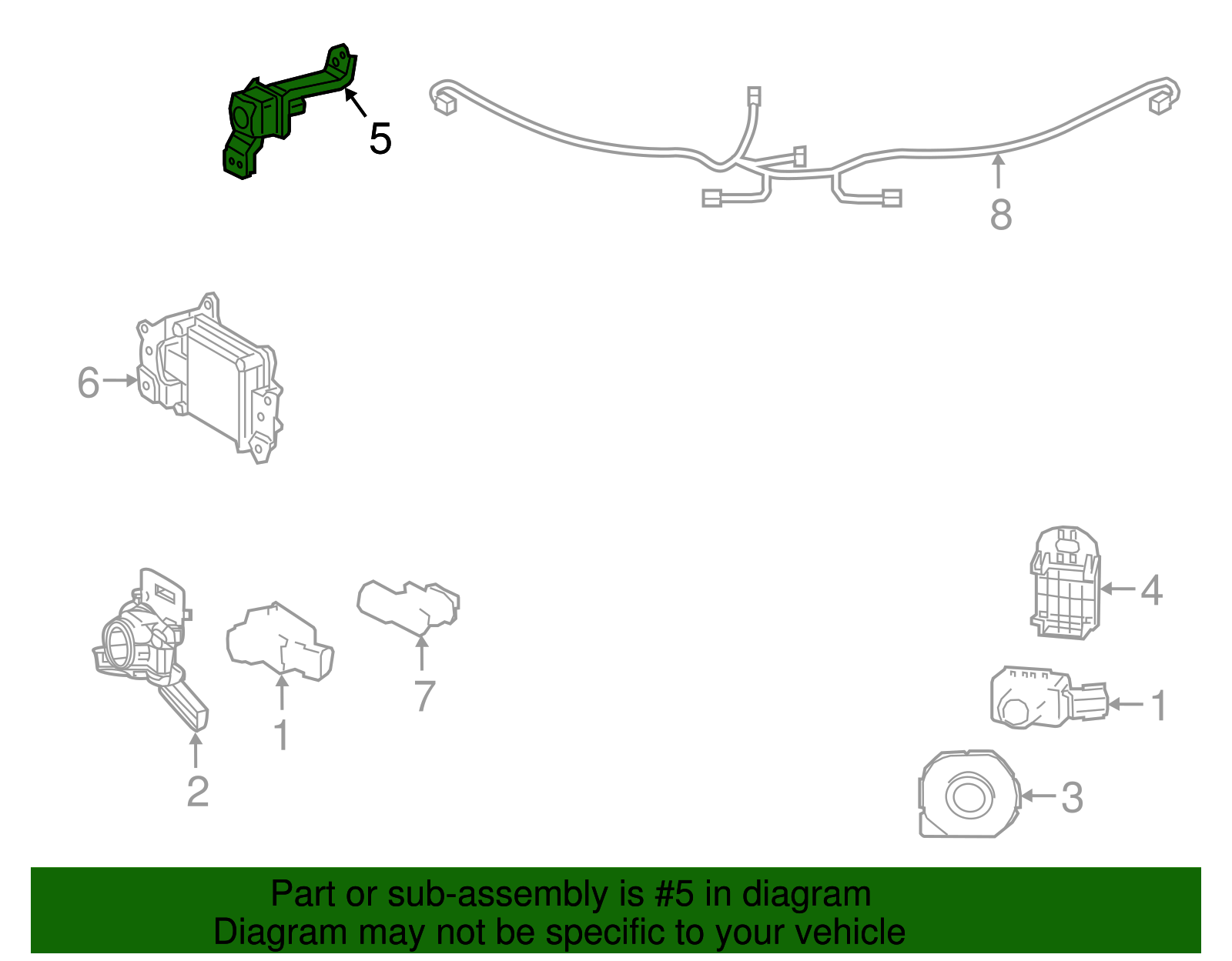 86790-06210 - Front Camera 2021-2024 Toyota Camry | Longo Toyota Parts