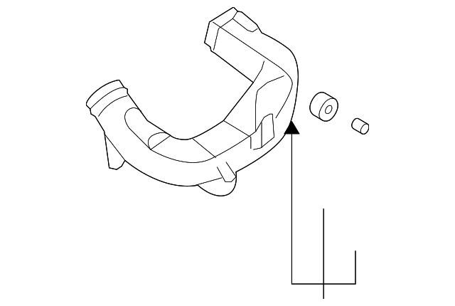 2006-2008 Hyundai Sonata Intake Tube 28211-3K200 | QuirkParts