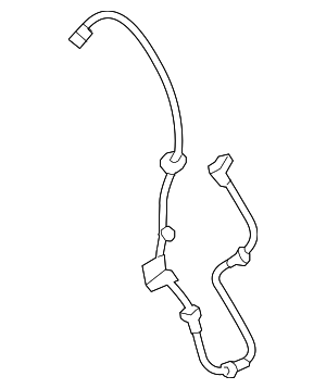 59930-2V300 - ABS Sensor - 2014-2017 Hyundai Veloster | World OEM Parts ...