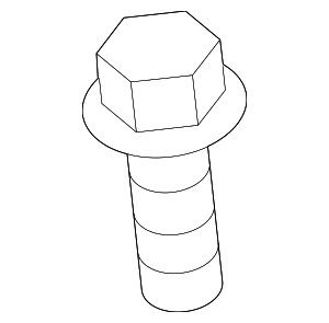 2010-2025 GM Engine Mount Bolt 11589275 GM | GMPartsDirect.com