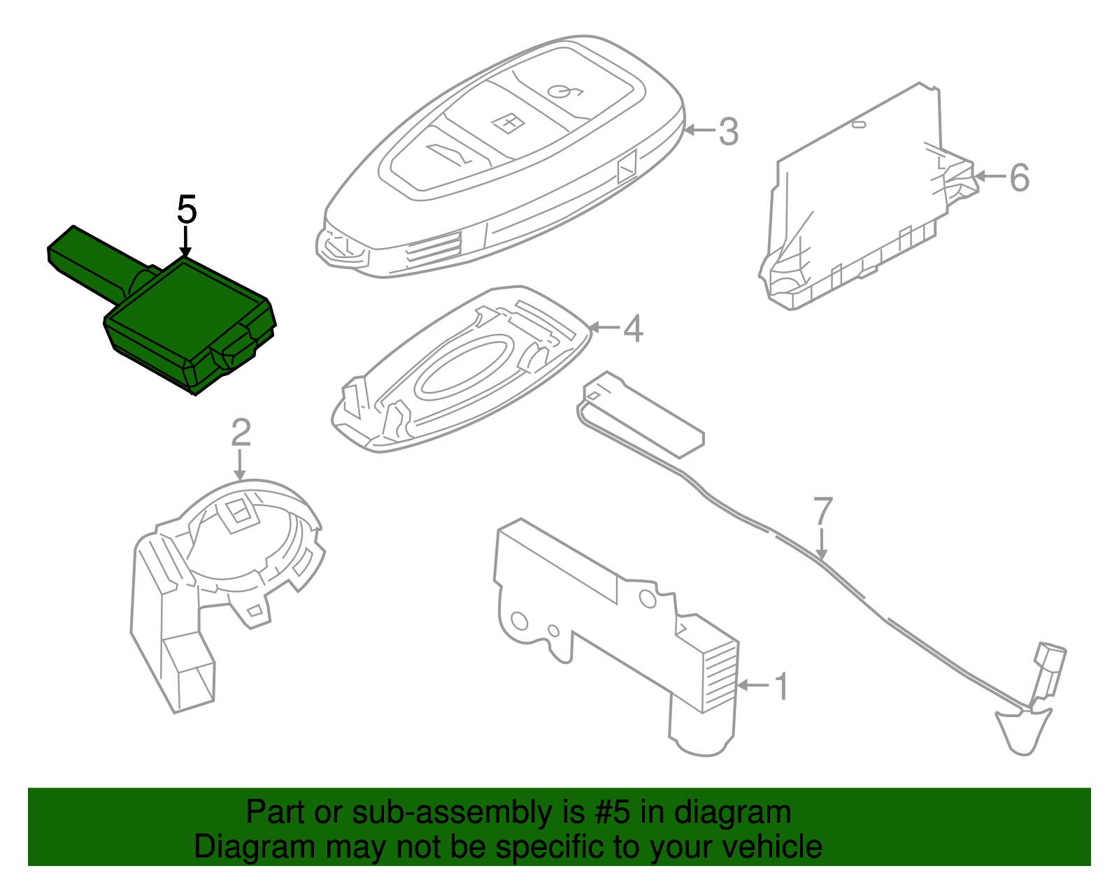 6G9Z-15K602-E - Keyless Entry Receiver 2011-2018 Ford | AutoNation Parts