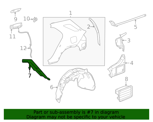 1676826500 - Baffle Plate 2020-2021 Mercedes-Benz | Mercedes-Benz USA Parts