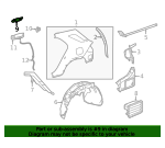 167-757-08-00 - Fuel Door 2020-2021 Mercedes-Benz | Mercedes-Benz USA Parts
