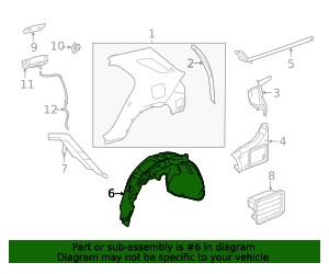 1676902408 - Cover, Wheel Arch 2020-2021 Mercedes-Benz | Mercedes-Benz ...