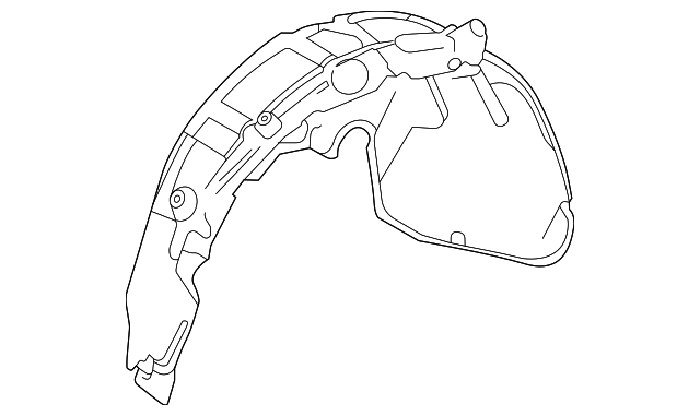 1676902408 - Cover, Wheel Arch 2020-2021 Mercedes-Benz | Mercedes-Benz ...