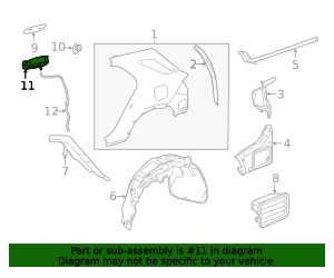 2020-2023 Mercedes-Benz Fuel Filler Housing 167-630-00-00 ...