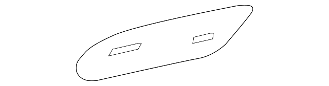 167-757-08-00 - Fuel Door 2020-2024 Mercedes-Benz | Mercedes-Benz USA Parts