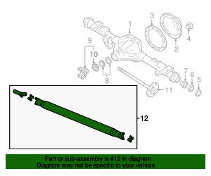 2014-2019 GM Drive Shaft 23418973 GM | GMPartsDirect.com