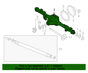 2014-2018 GM Axle Housing (MUST BE ORDERED TOGETHER WITH ONE 26063647 ...