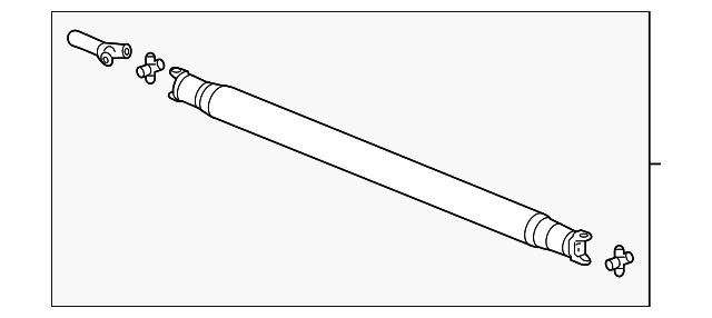 2014-2019 GM Drive Shaft 23418973 GM | GMPartsDirect.com