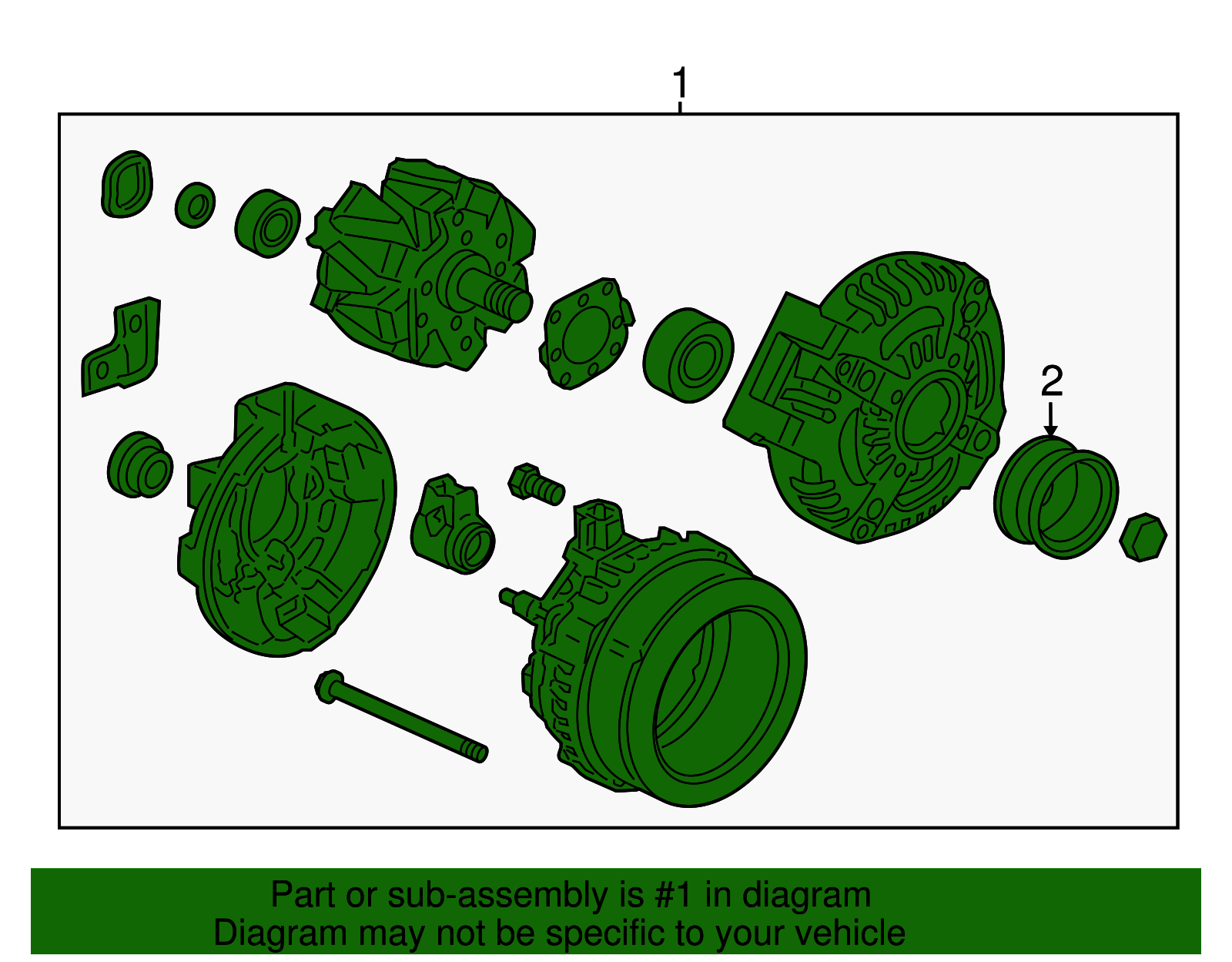 06311-RX0-505RM - Alternator (RMD) - 2012-2015 Honda | Honda Parts Guys