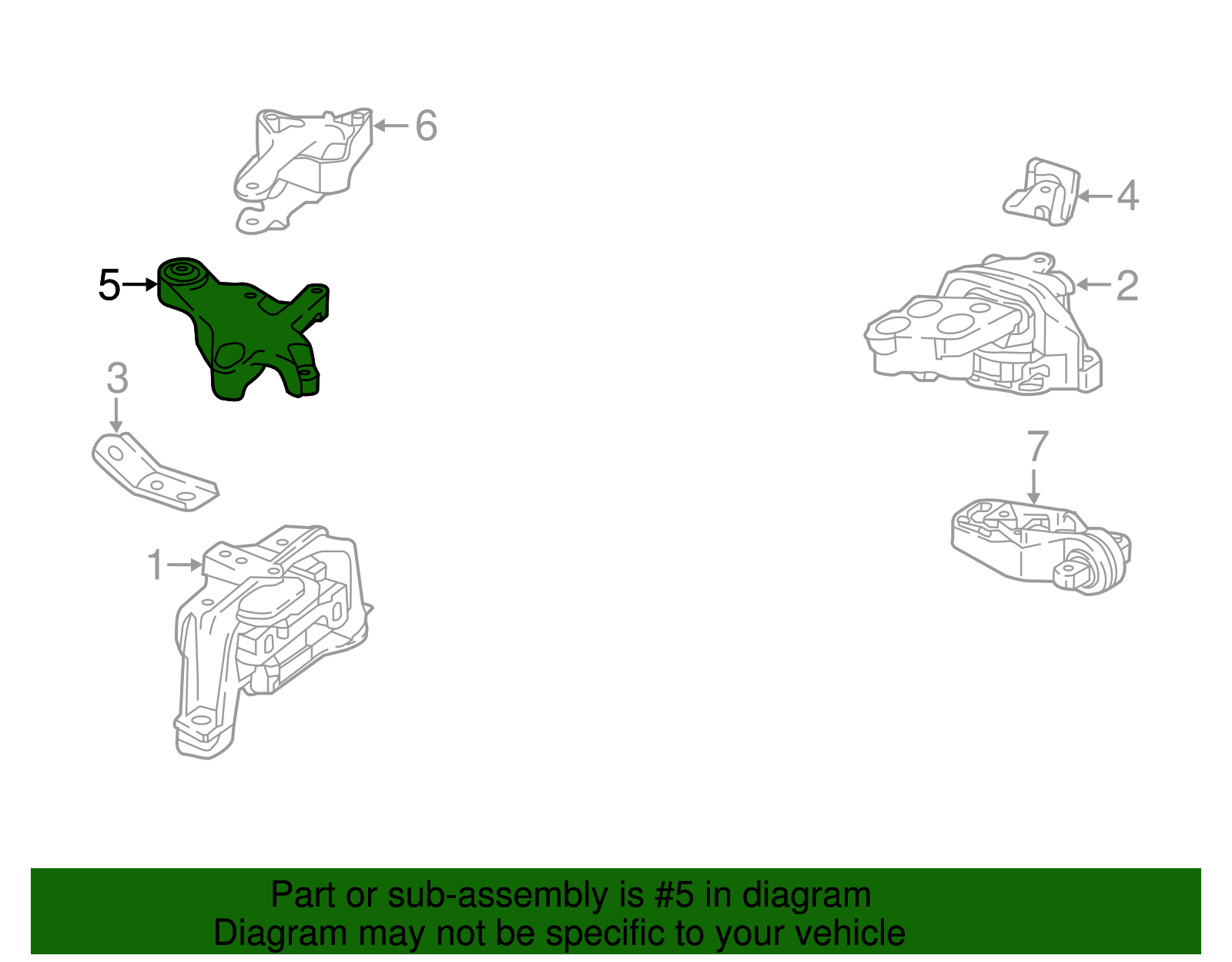 2017-2019 Infiniti QX30 Side Mount Bracket 11231-5DC0A | Infiniti of ...