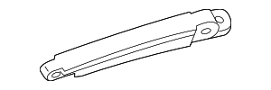 2017-2020 GM Rear Window Wiper Arm 13419000 GM | GMPartsDirect.com