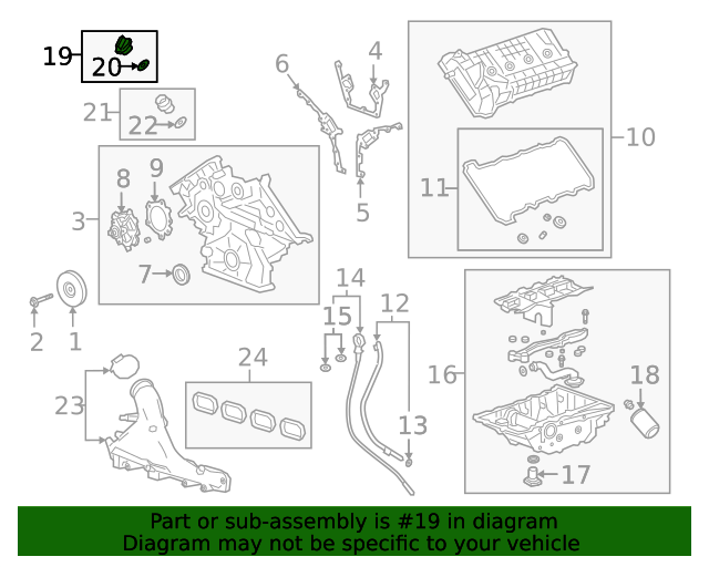2019-2020 Cadillac CT6 Filler Cap 12669792 | GMPartsDirect.com