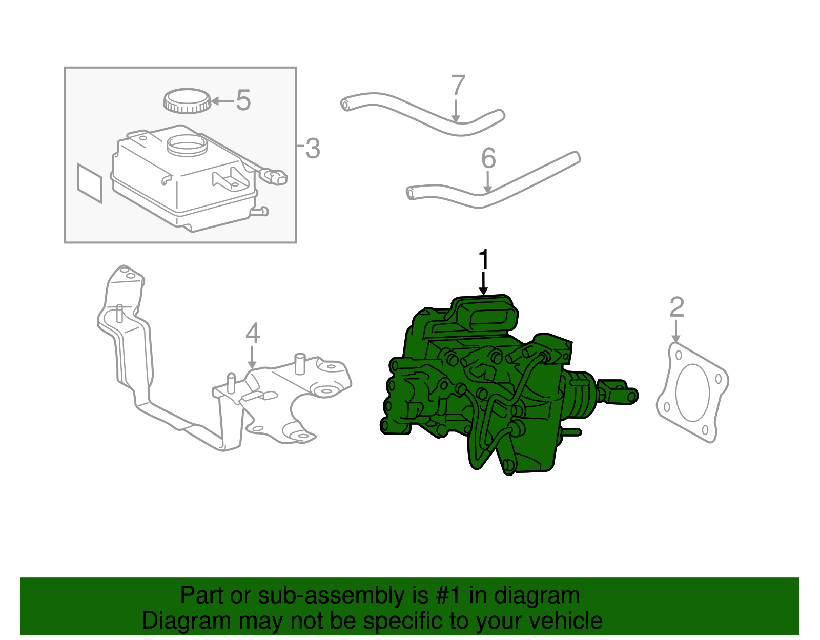 47050-76040 - Brake Master Cylinder 2011-2013 Lexus CT200h | AutoNation ...