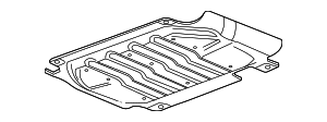2021-2024 GM Underbody Skid Shield 84623057 | GM Parts Center