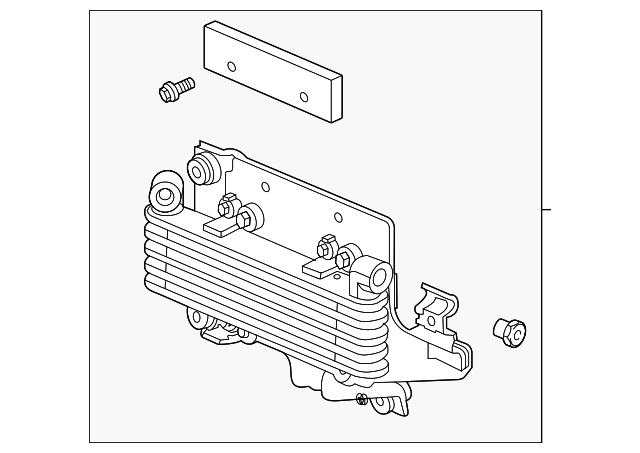 2020 Honda Ridgeline Cooler & Pipes Kit, Oil 06224-5MK-010 | OEM Parts ...