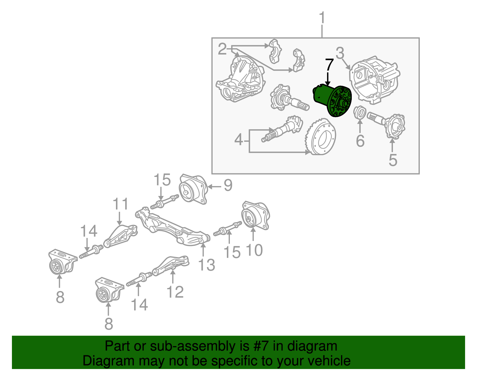 41100-PCZ-003 - 2000-2009 Honda S2000 - Differential Assembly | Genuine ...